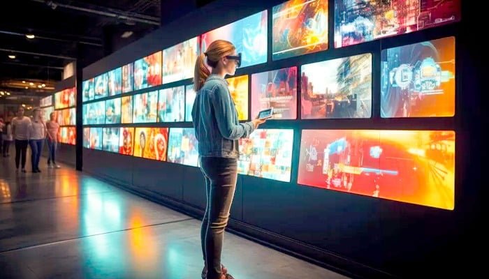 The Illuminated Evolution: A Journey Through Communication Screens